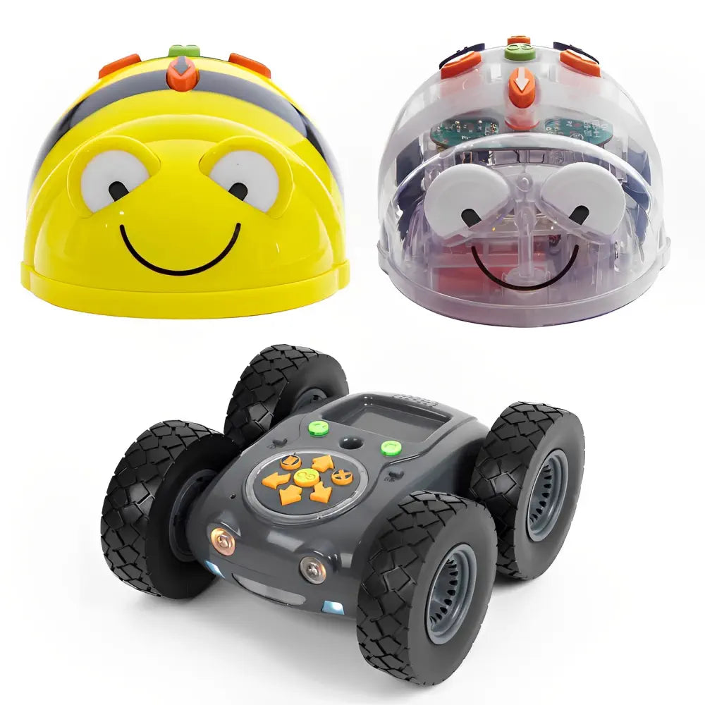 Bee-Bot, Blue-Bot & Rugged Floor Robot See and Say Bundle - RobotShop