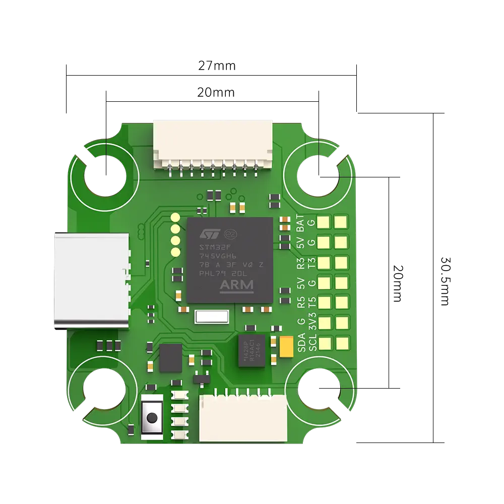 iFlight BLITZ Mini F745 Flight Controller - RobotShop