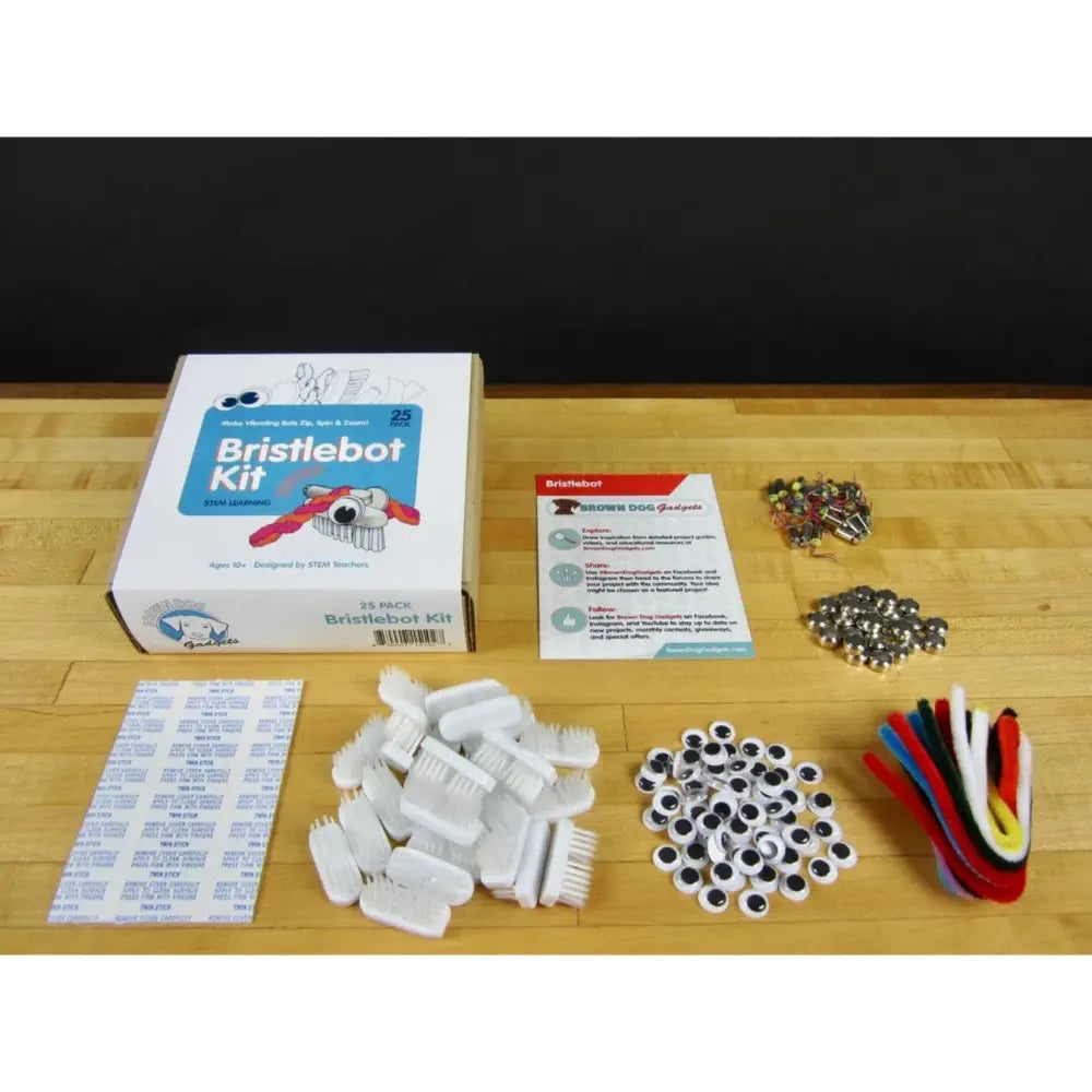 Bristlebot Kit (25pk) - RobotShop
