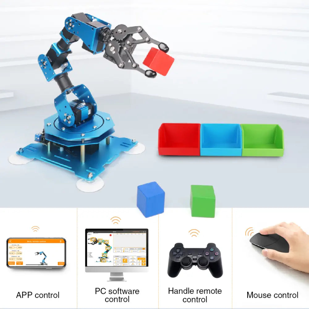 Hiwonder Xarm 1S Intelligent Bus Servo Robotic Arm (Unassembled Version ...