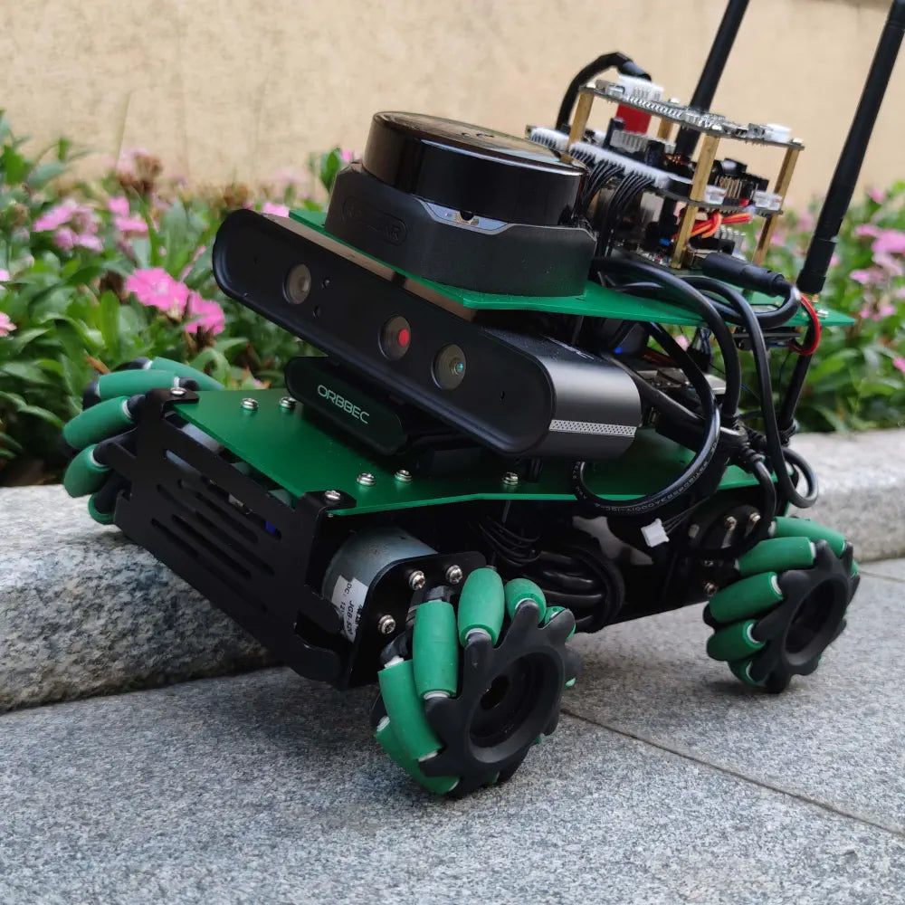 Yahboom Rosmaster X3 ROS2 Robot w/ Mecanum Wheel (Jetson Nano Standard ...