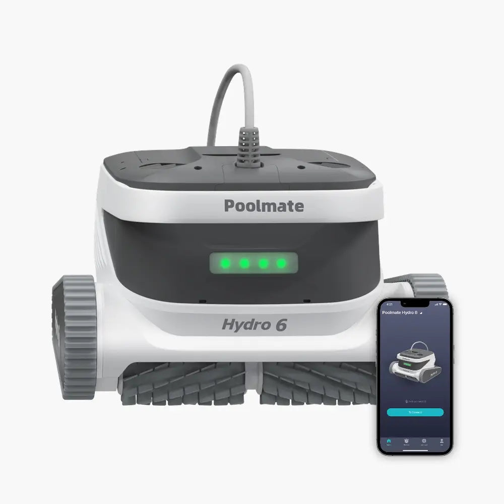CHASING POOLMATE Hydro6 Robotic Pool Cleaner 60ft/18m - RobotShop