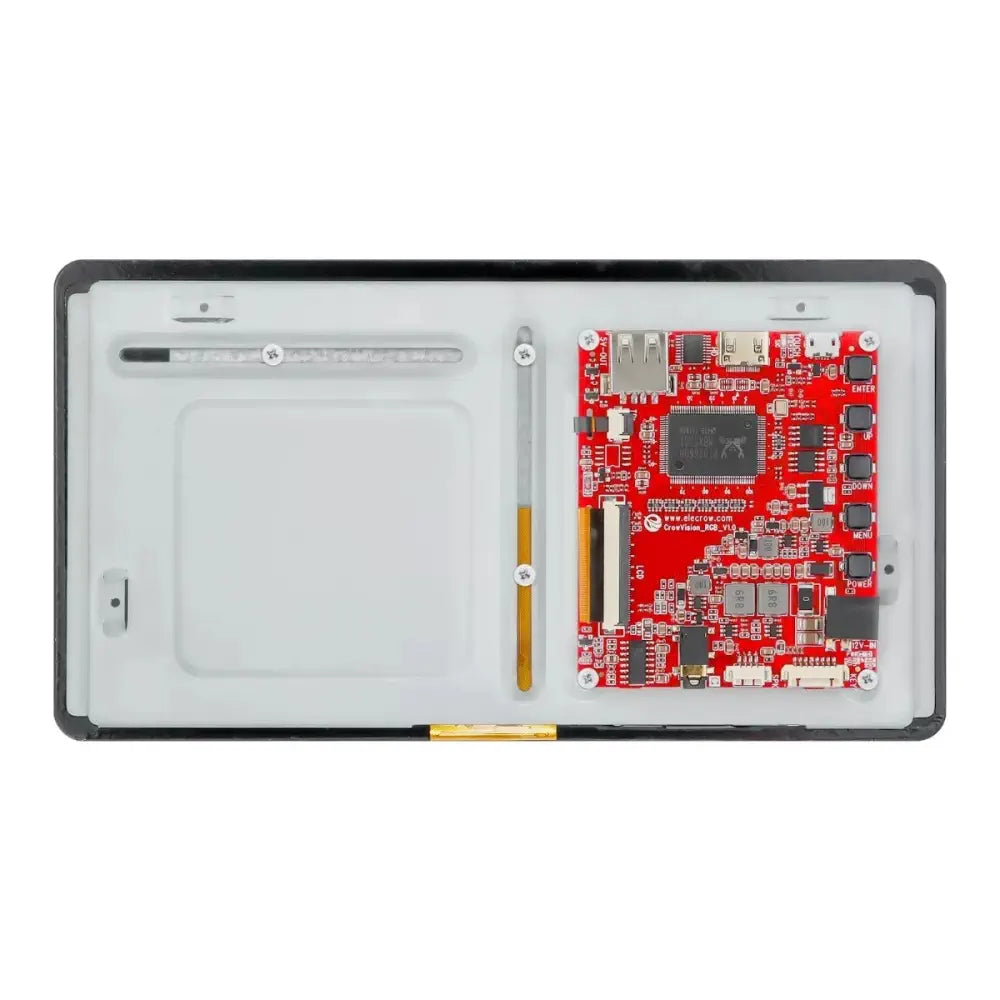 CrowVision 7in Touch Screen HDMI 1024x600 IPS for RPi, LattePanda ...