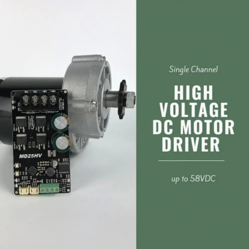 Cytron 25A 7-58V Single Brushed DC Motor Driver - RobotShop
