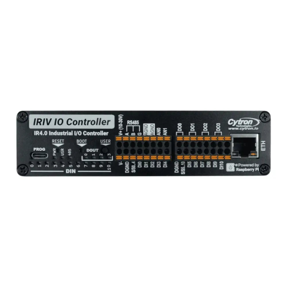 Cytron IRIV IO Controller - IR4.0 Industrial I/O Controller - RobotShop