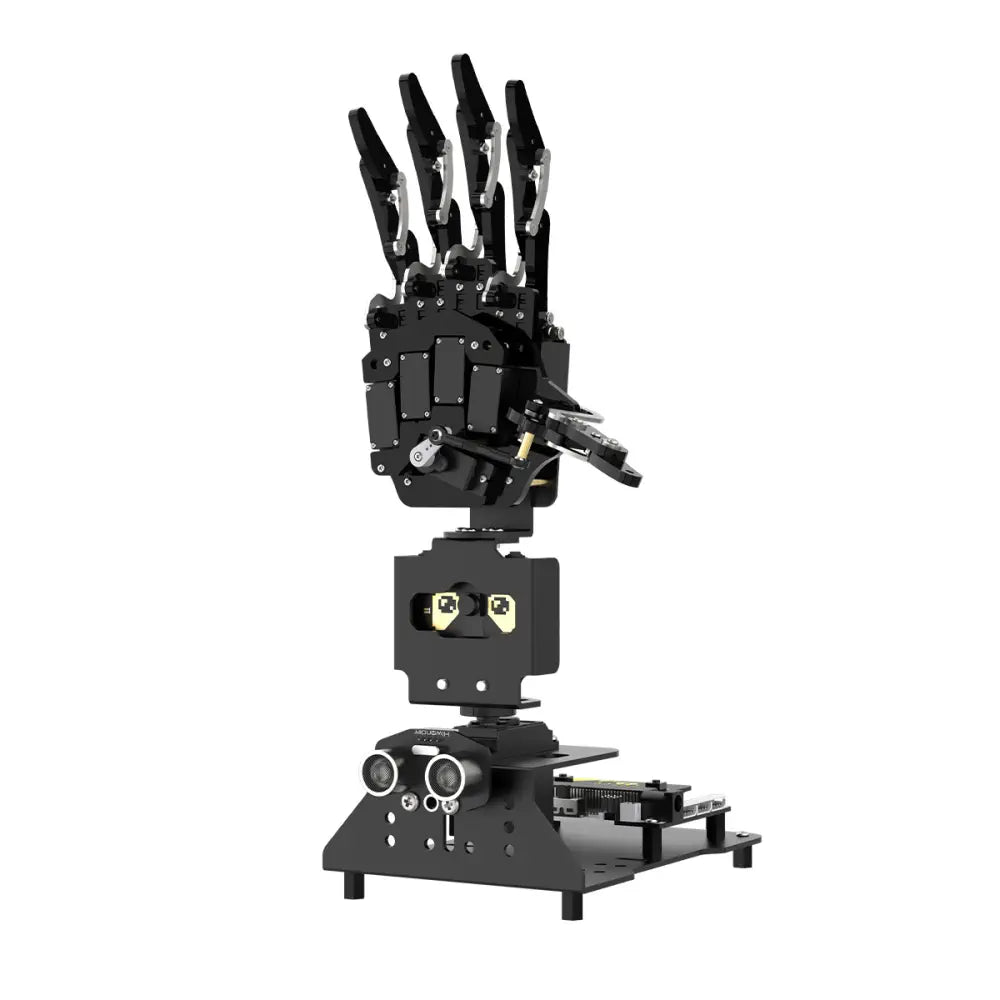 Open Source Robotic Hand Aihand Powered By Microbit V2 Programming Educational Robot Support