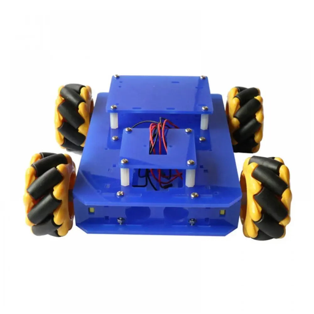 Dagu New Double Chassis Mecanum Wheel Robot Car Kit - RobotShop