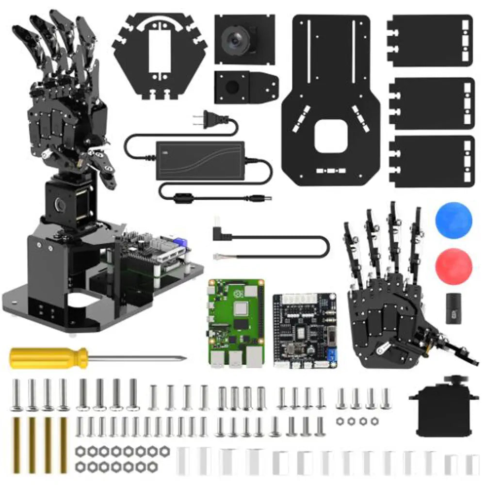 Mano Robótica Hiwonder uHandPi para Raspberry Pi con Visión AI y ...