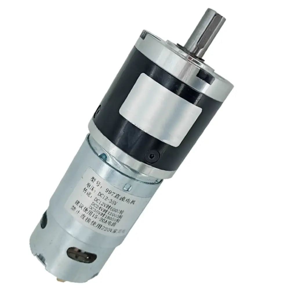 60D Brushed Planetary Gear Motor, 24V - 60RPM - RobotShop