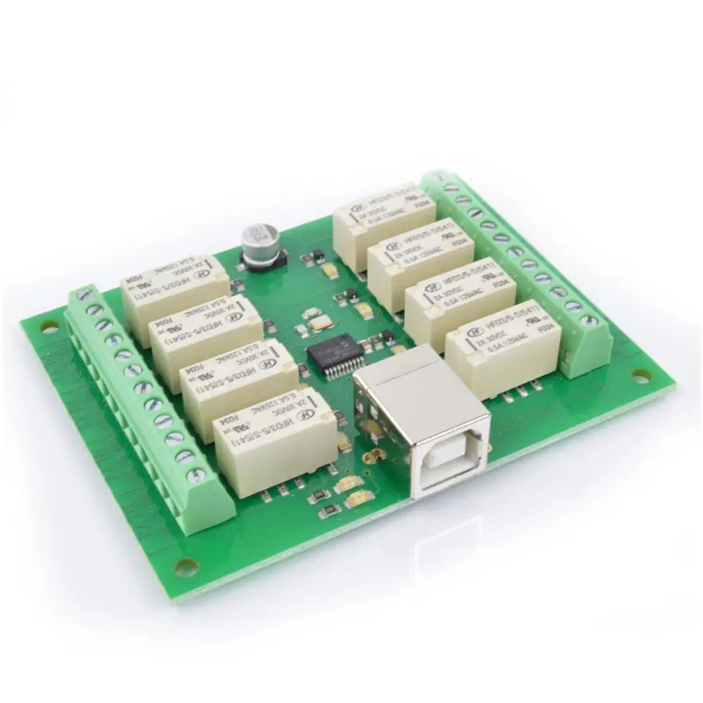 Devantech 8-Channel USB Relay Module - RobotShop