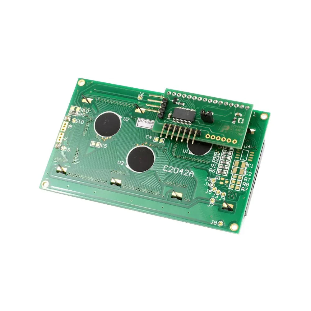 Devantech LCD05 20x4 Display (Blue) - RobotShop