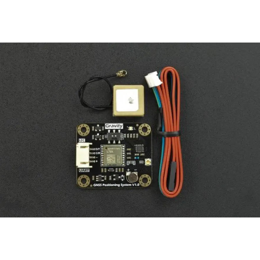 DFRobot Gravity: GNSS GPS BeiDou Receiver Module - I2C & UART - RobotShop