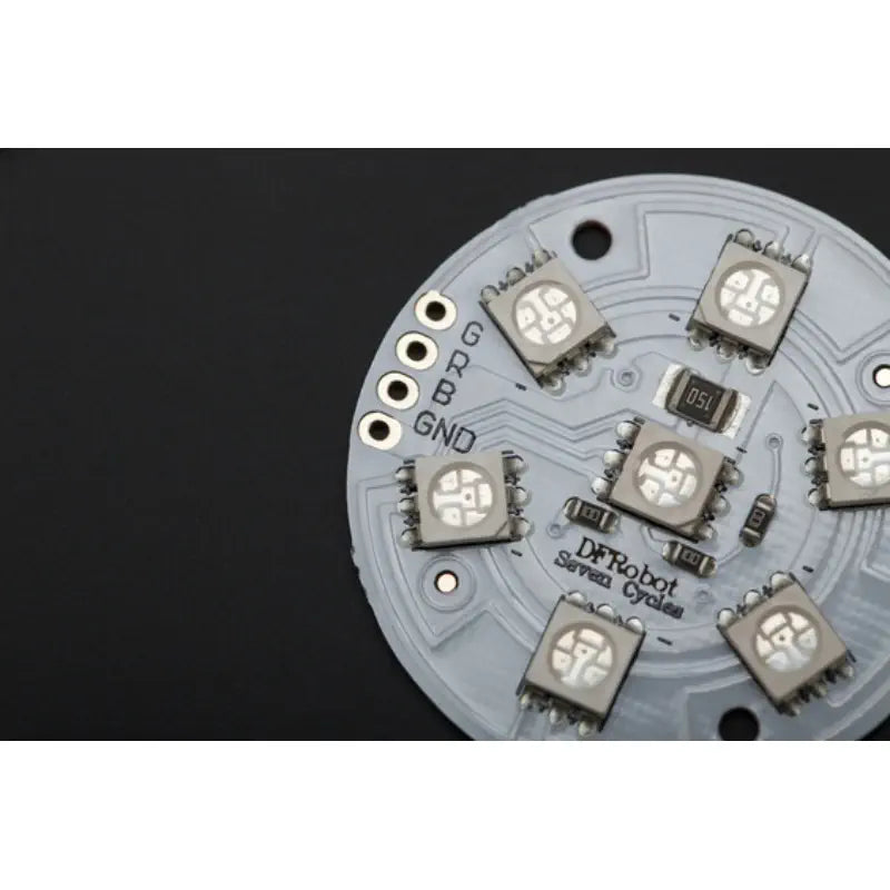 DFRobot RGB LED Light Disc w/ 7 SMD RGB LED - RobotShop