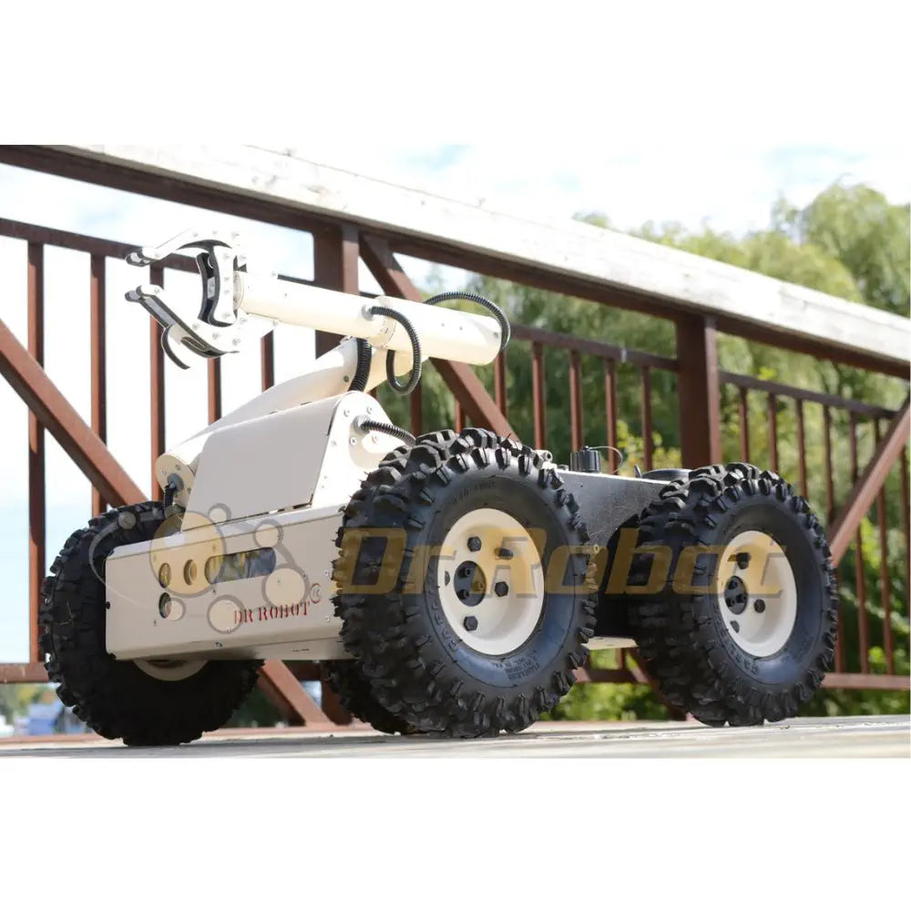 Dr. Robot Jaguar 4x4 Mobile Platform w/ Robotic Arm - RobotShop