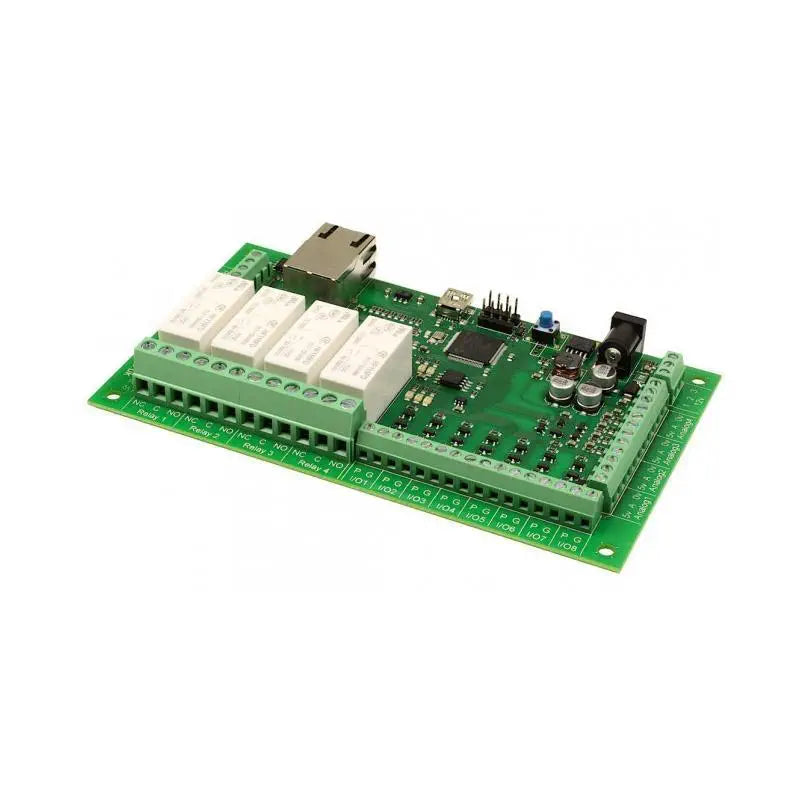 dS3484- 16A 4 Channel Ethernet Relay & IO Board - RobotShop