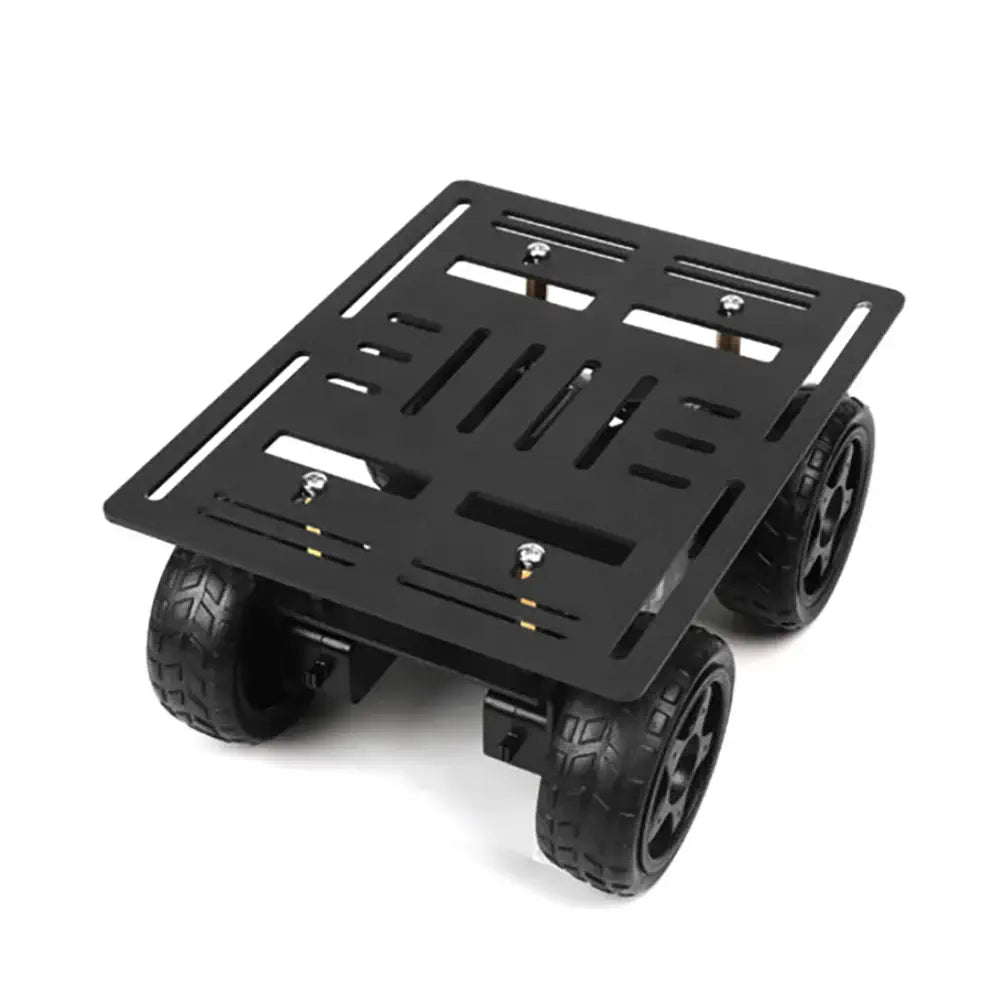 Hiwonder 4WD Chassis Car Kit w/ Aluminum Alloy Frame & TT Motor - RobotShop