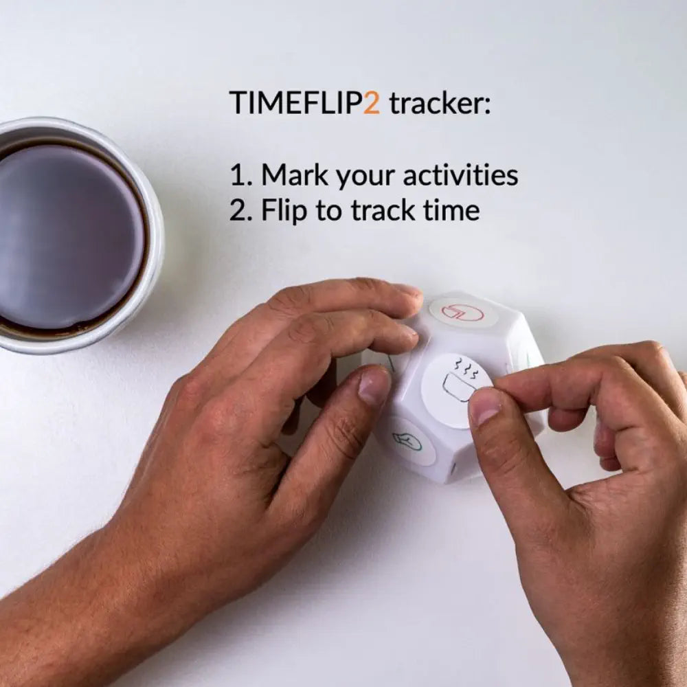 TIMEFLIP2 Smart Time Tracker, bluetooth - RobotShop