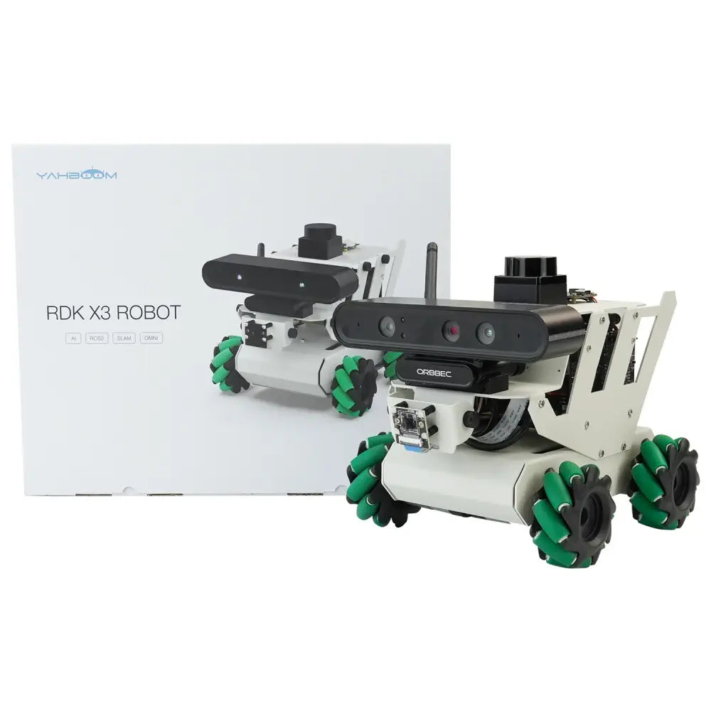 RDK X3 ROS2 Robot Car with Mecanum Wheel - RobotShop
