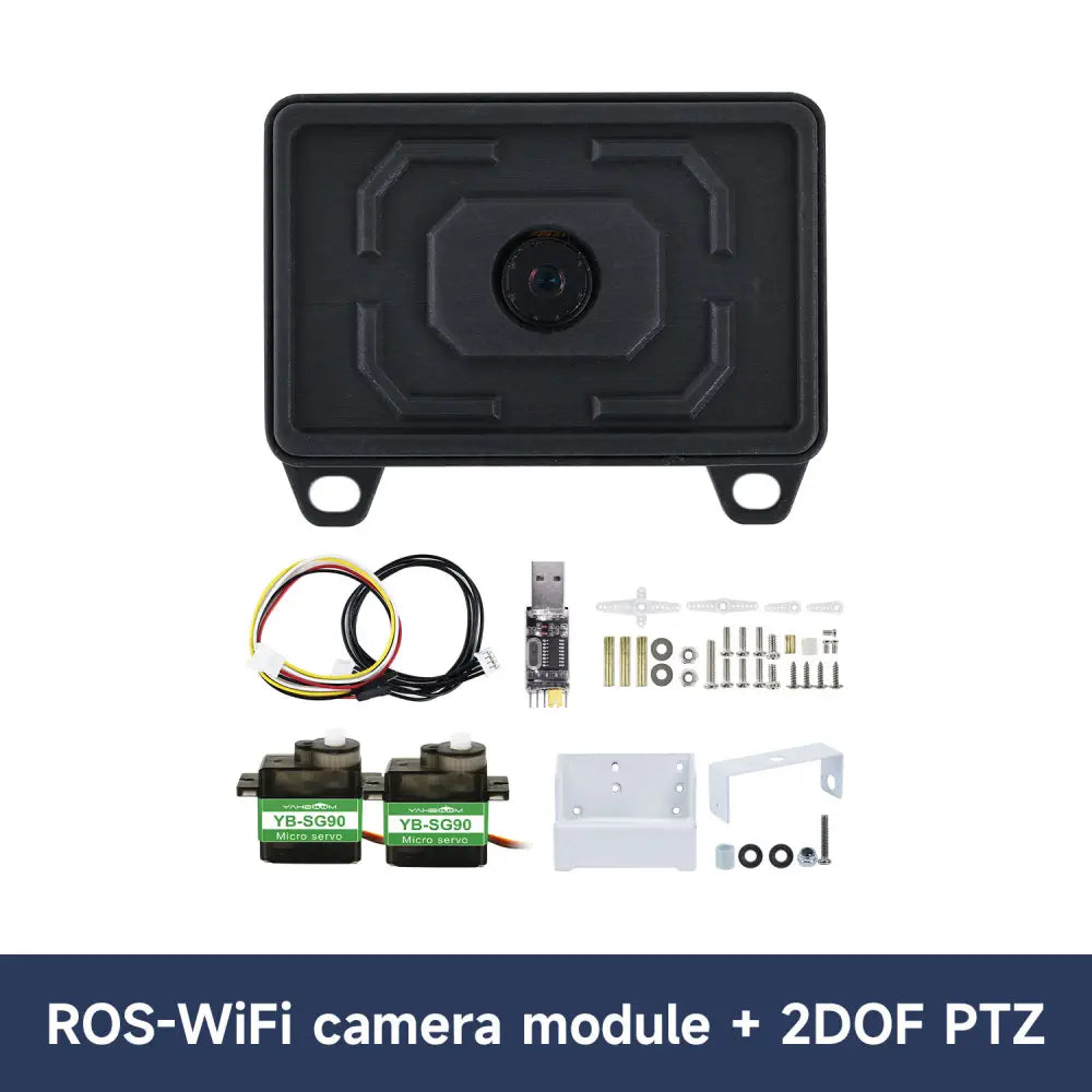 Yahboom ROS-WiFi camera module support ROS2 robot with 2DOF Bracket ...