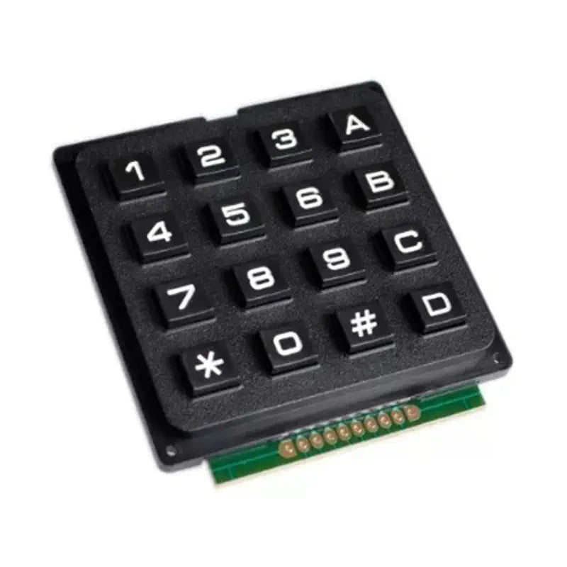 Elecrow 16-Key 4x4-Matrix Plastic Keypad Array Module, DIY Kit for ...