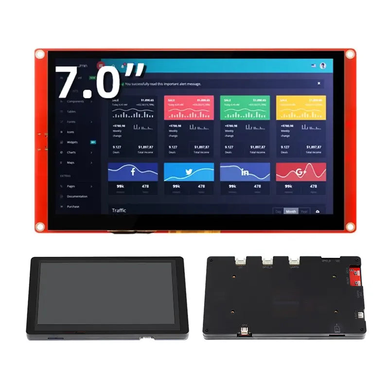 Elecrow CrowPanel 7-inch HMI ESP32 Display 800x480 RGB TFT LCD ...