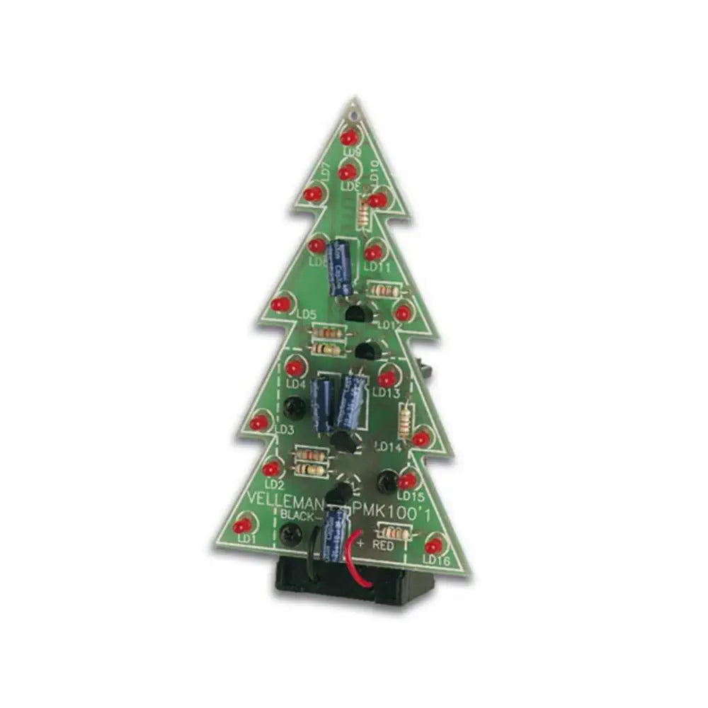 Velleman Electronic Christmas Tree Soldering Kit - RobotShop