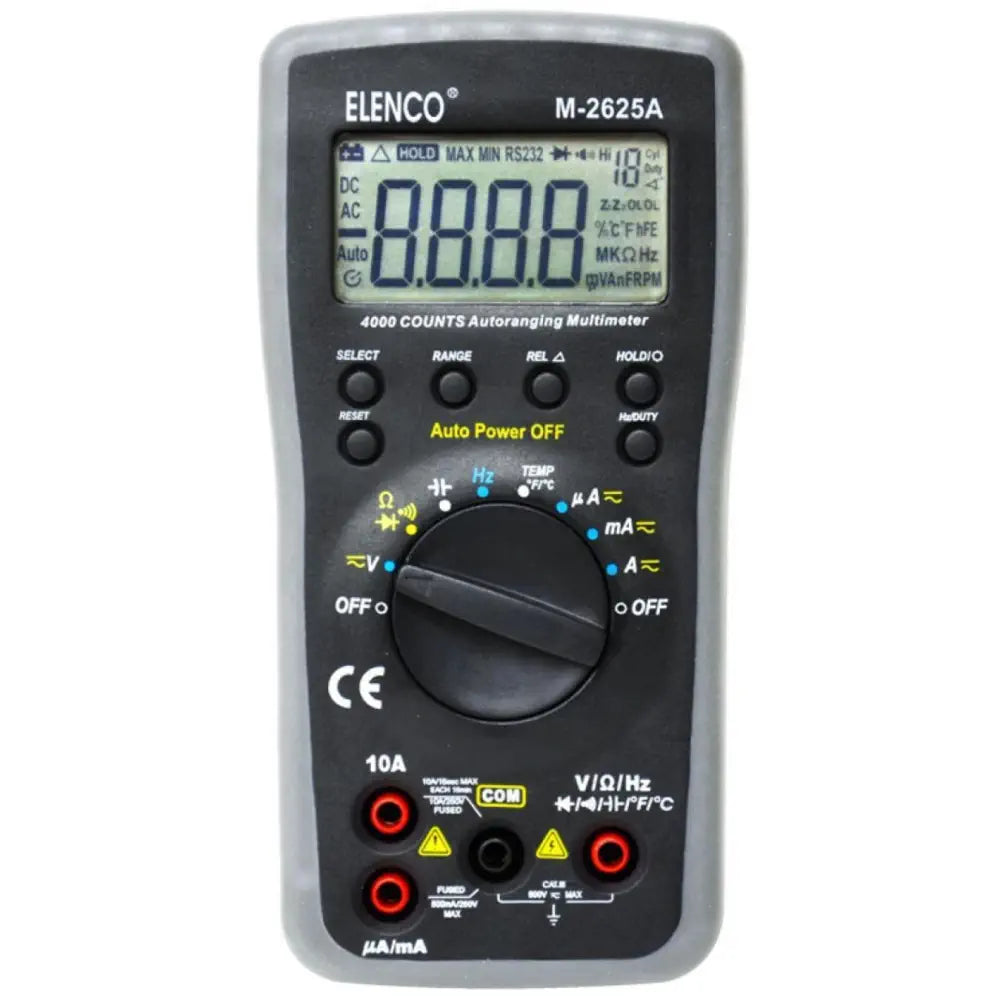 M-2625 Autoranging Digital Multimeter - RobotShop