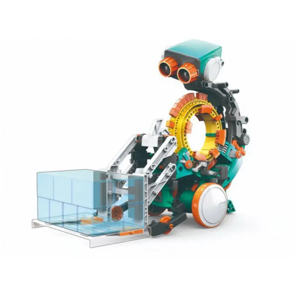 Elenco Mech-5 Mechanical Coding Wheel Robot - RobotShop