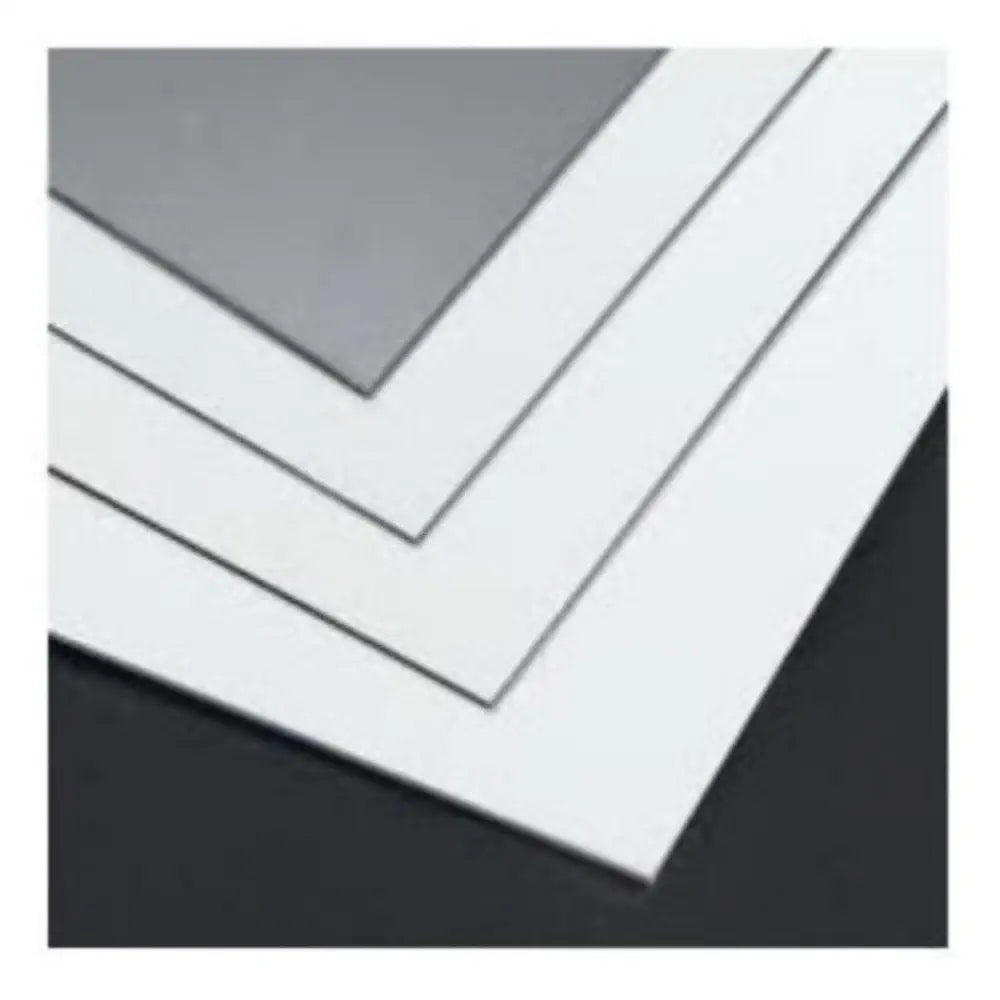 EZFORM 1217 0.020" White Styrene Material Sheets (80pk) - RobotShop