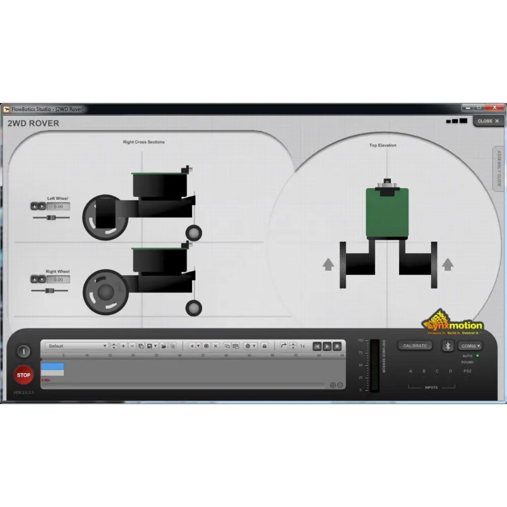 Lynxmotion FlowBotics Studio Graphical Programming Software (Download) - RobotShop