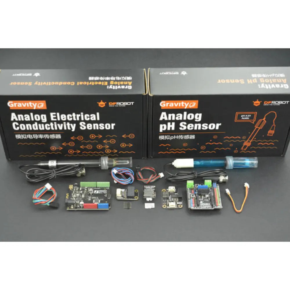 Gravity KnowFlow DIY Water Monitoring Basic Kit - RobotShop