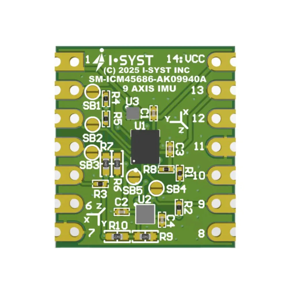 I-Syst 9-Axis MEMS Motion Tracking Sensor Module - RobotShop
