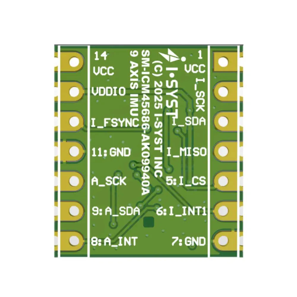 I-Syst 9-Axis MEMS Motion Tracking Sensor Module - RobotShop
