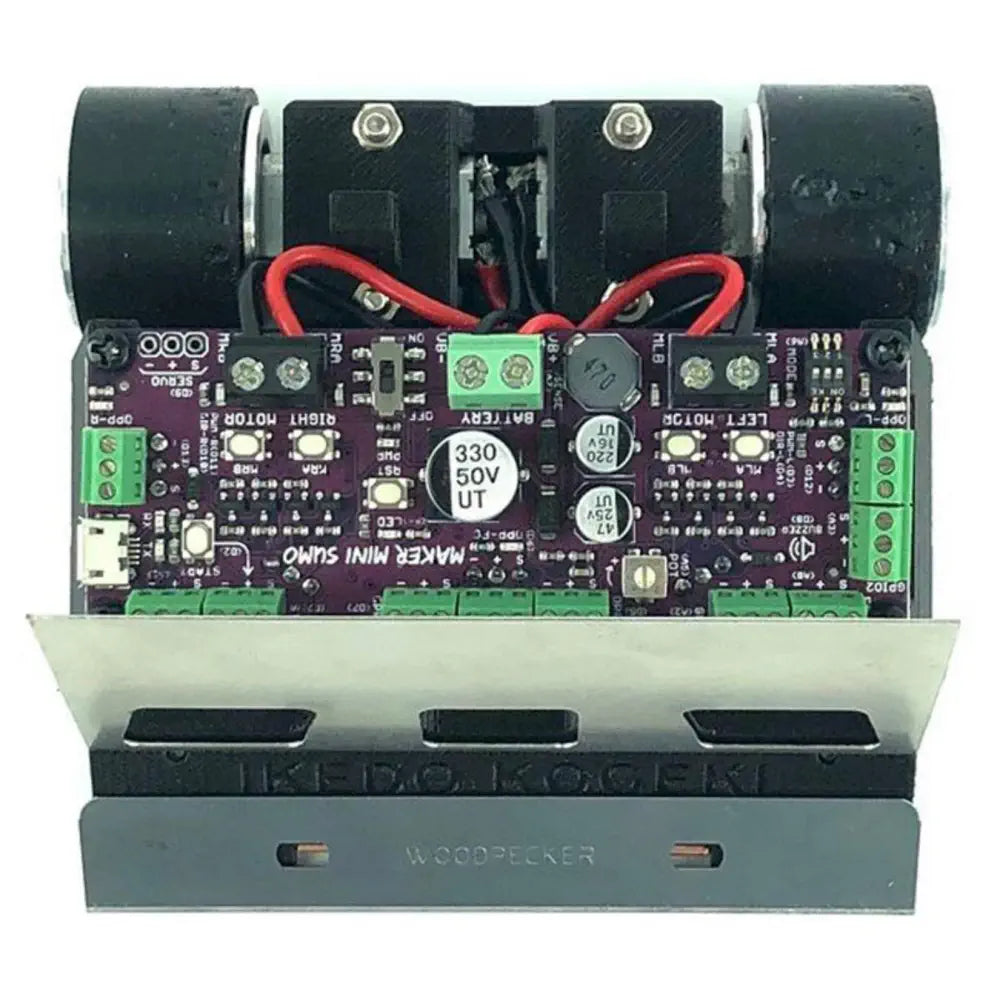 Ikedo Mini Sumo Robot Pro Kit - RobotShop