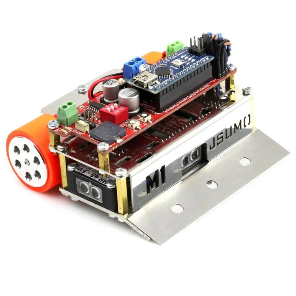 JSumo M1 Arduino Mini Sumo Robot Kit (Unassembled) - RobotShop