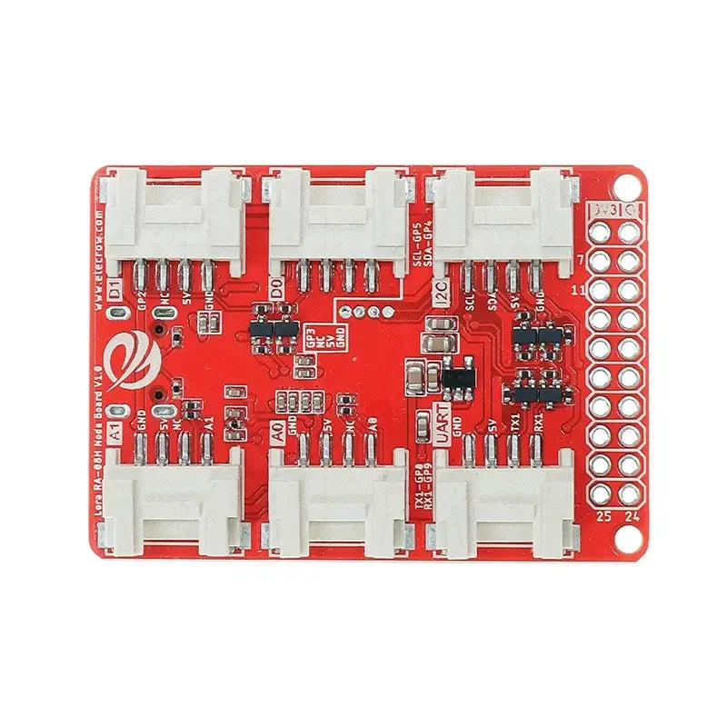 Placa Nodo Elecrow RA-08H LoRaWan c/ Controlador RP2040 para Largo ...