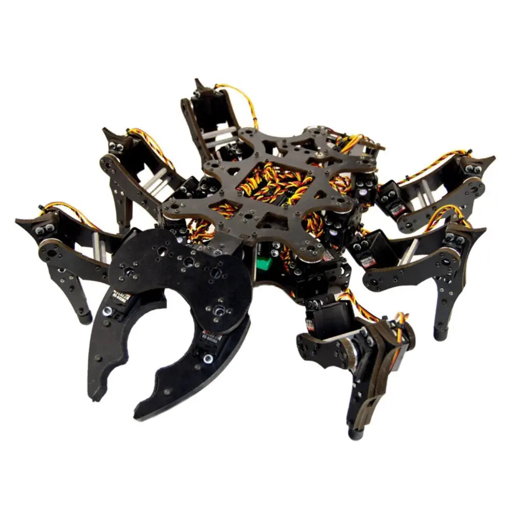 Lynxmotion A-Pod Hexapod Robot Kit (Hardware Only) - RobotShop