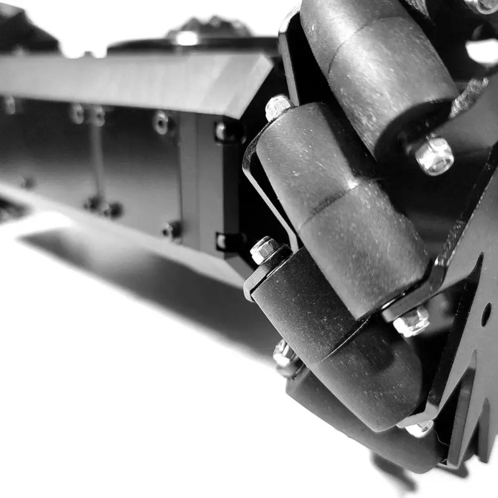 Lynxmotion - A4WD3 Rugged Mecanum Rover Autonomous Kit - RobotShop