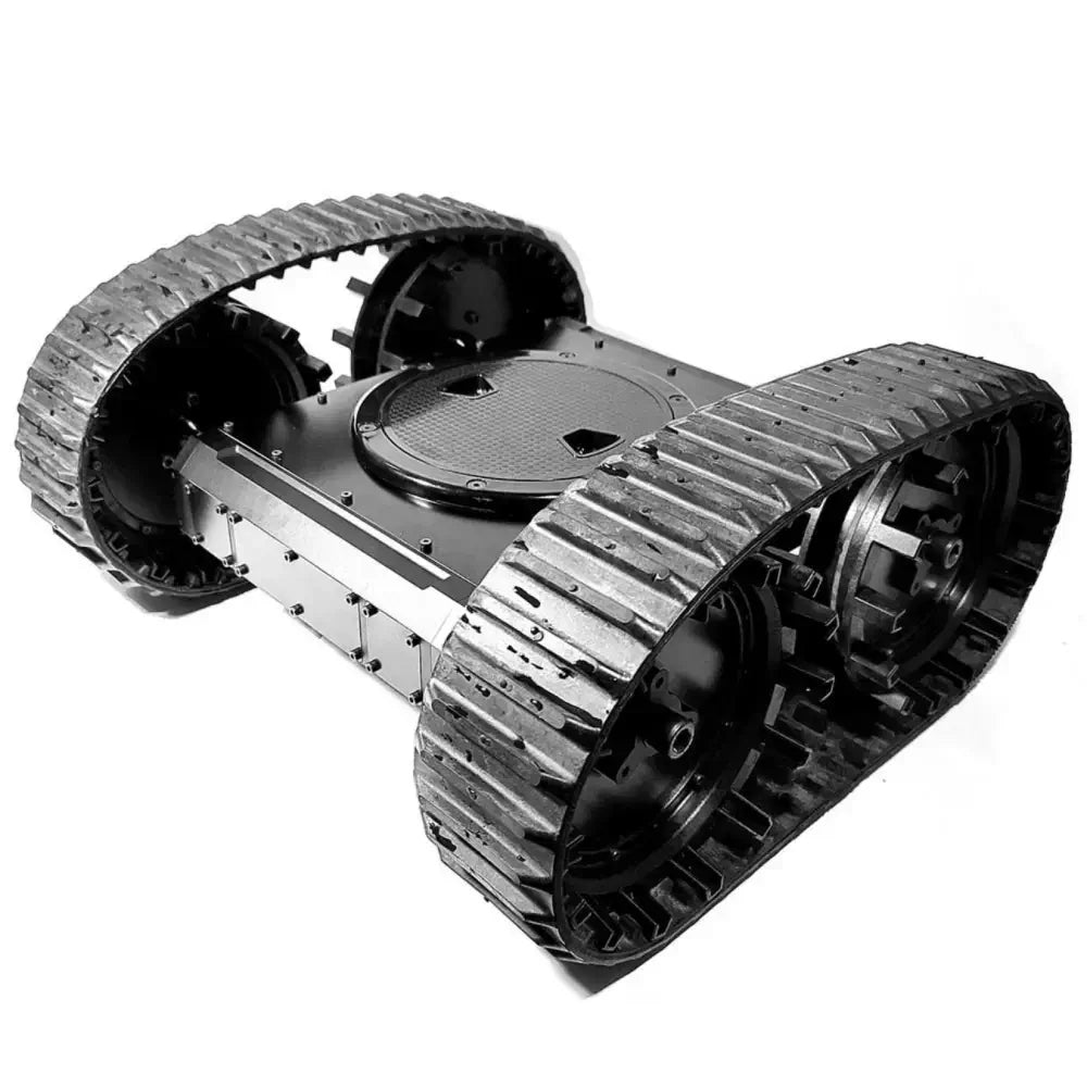 Lynxmotion - A4WD3 Rugged Tracked Rover Kit - RobotShop