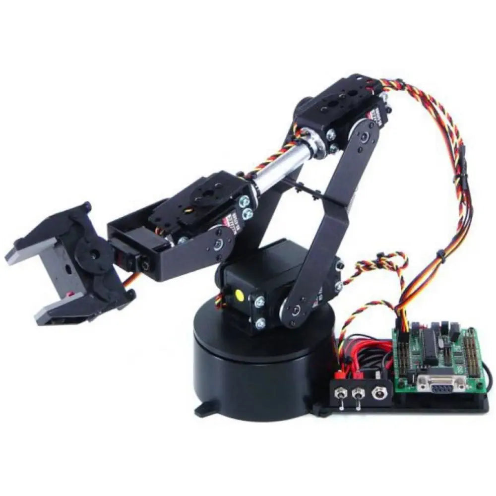 Lynxmotion AL5B 4 Degrees of Freedom Robotic Arm Combo Kit ...