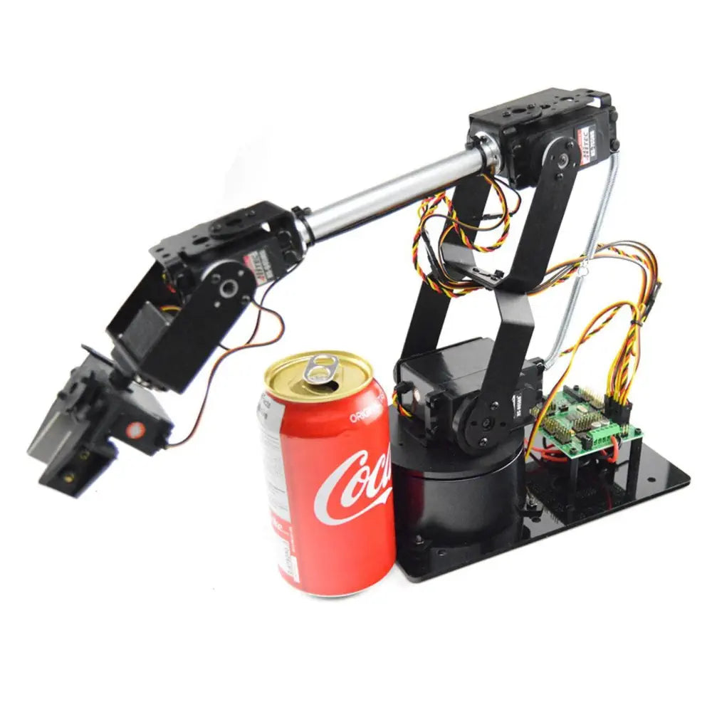 Lynxmotion SES-V1 AL5D PLTW Robotic Arm (5 DoF) Assembled - RobotShop