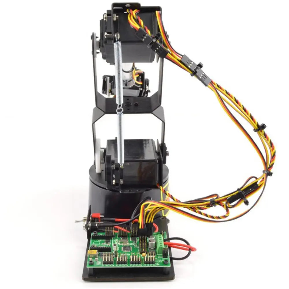 Lynxmotion SES-V1 AL5D PLTW Robotic Arm (5 DoF) Kit - RobotShop