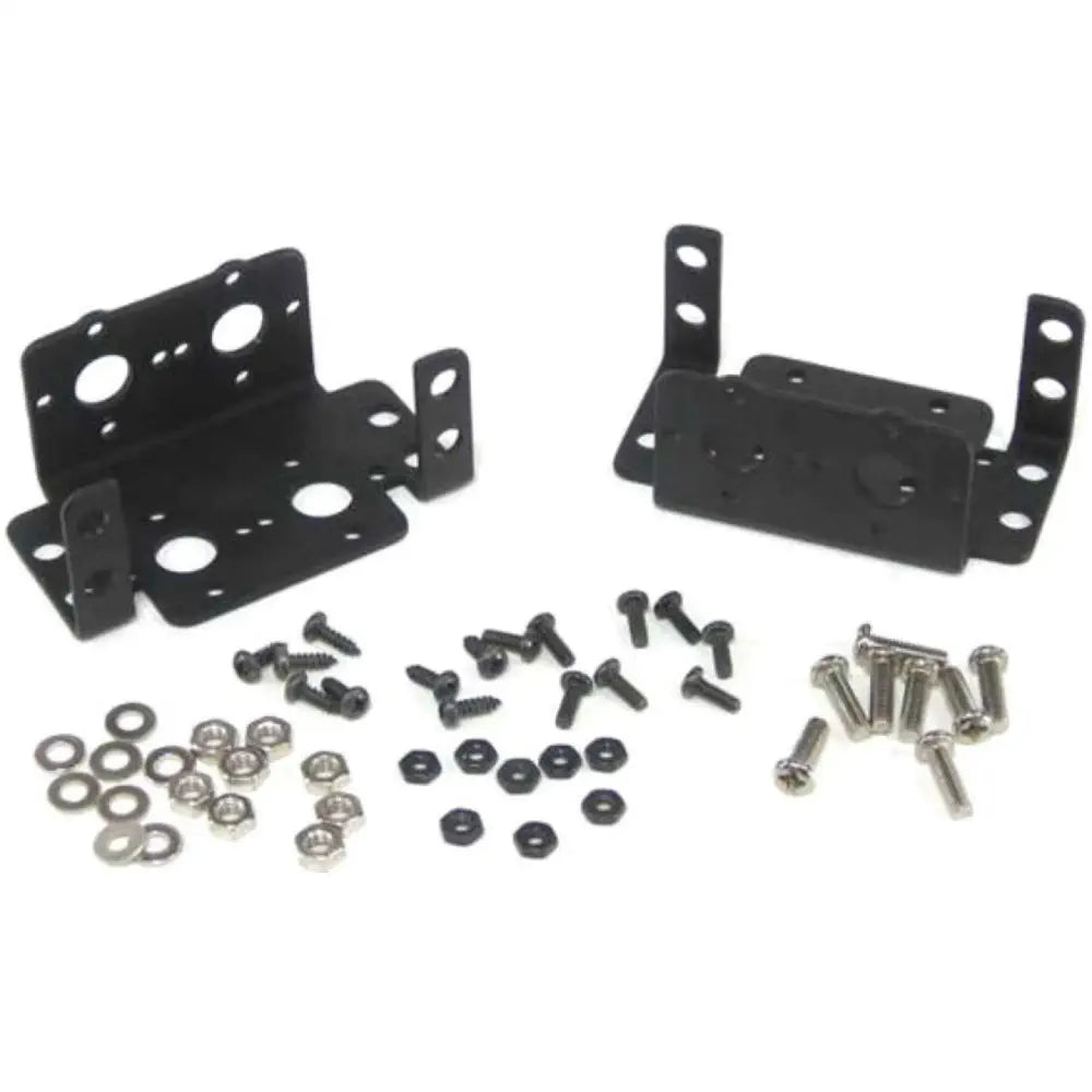 Lynxmotion Inline Multi-Purpose Servo Bracket Two Pack ASBI-24 - RobotShop