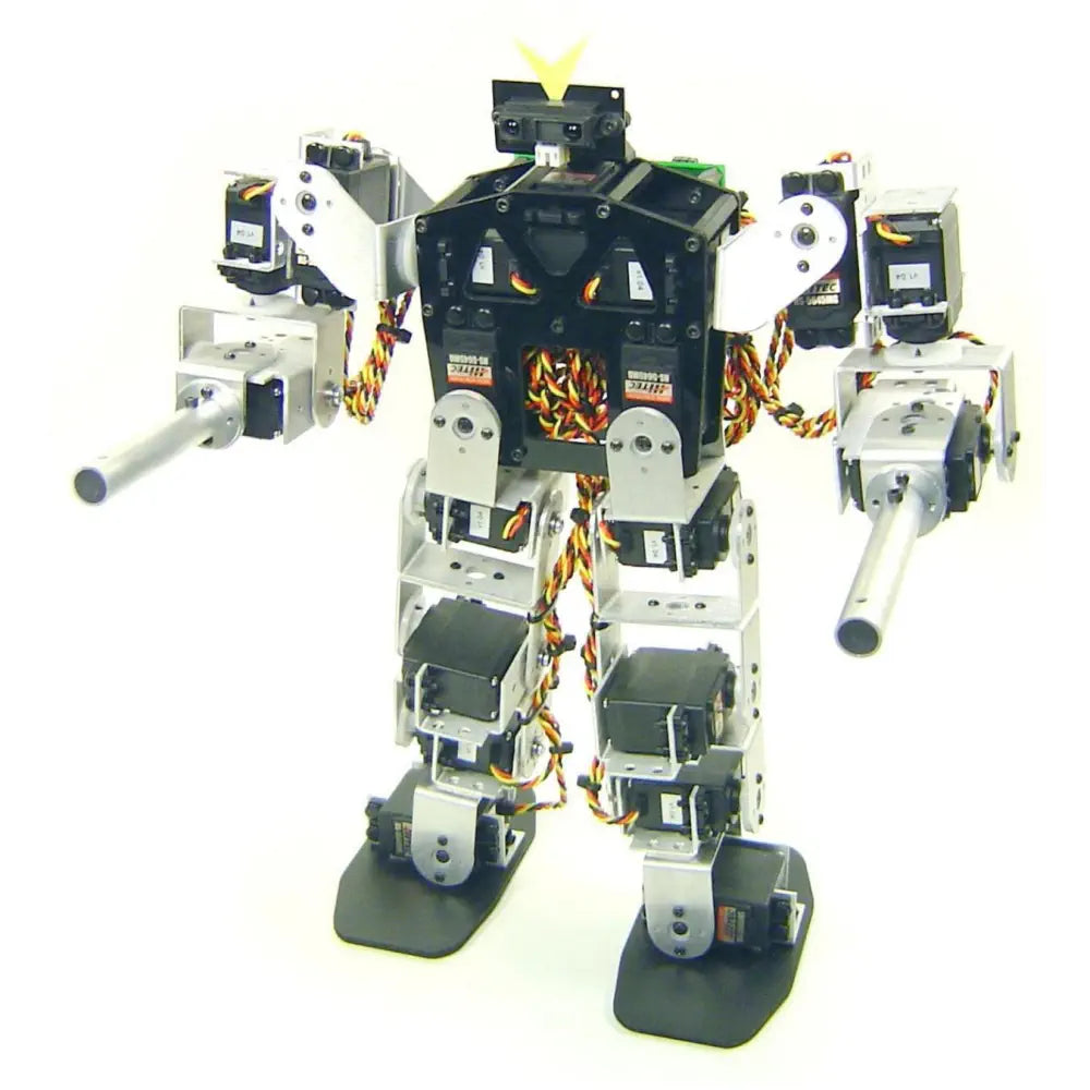 Lynxmotion Pete Humanoid Development Platform (No Electronics) - RobotShop