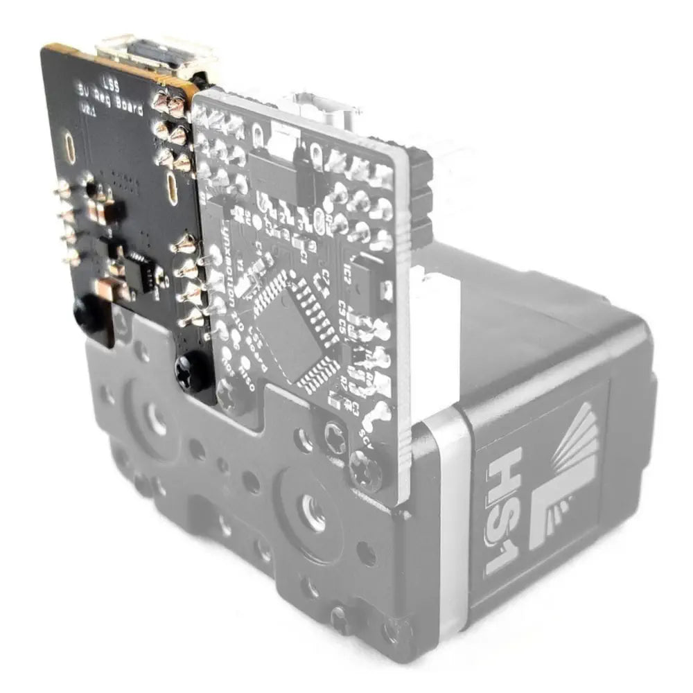 Lynxmotion SES-V2 Voltage Regulator w/ 5V, 2A USB Output for LSS (LSS ...