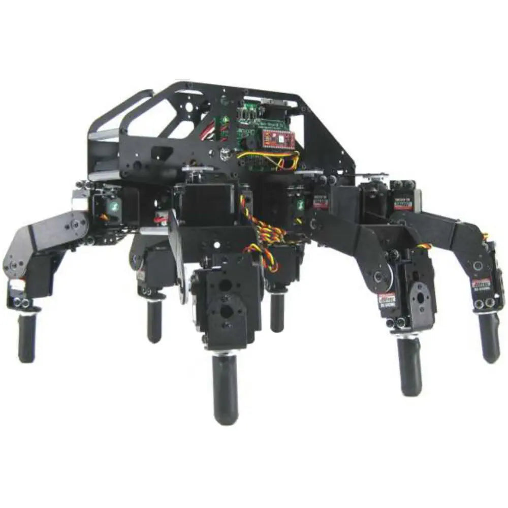 Lynxmotion T-Hex 3DOF Hexapod Robot Kit (BotBoarduino) - RobotShop