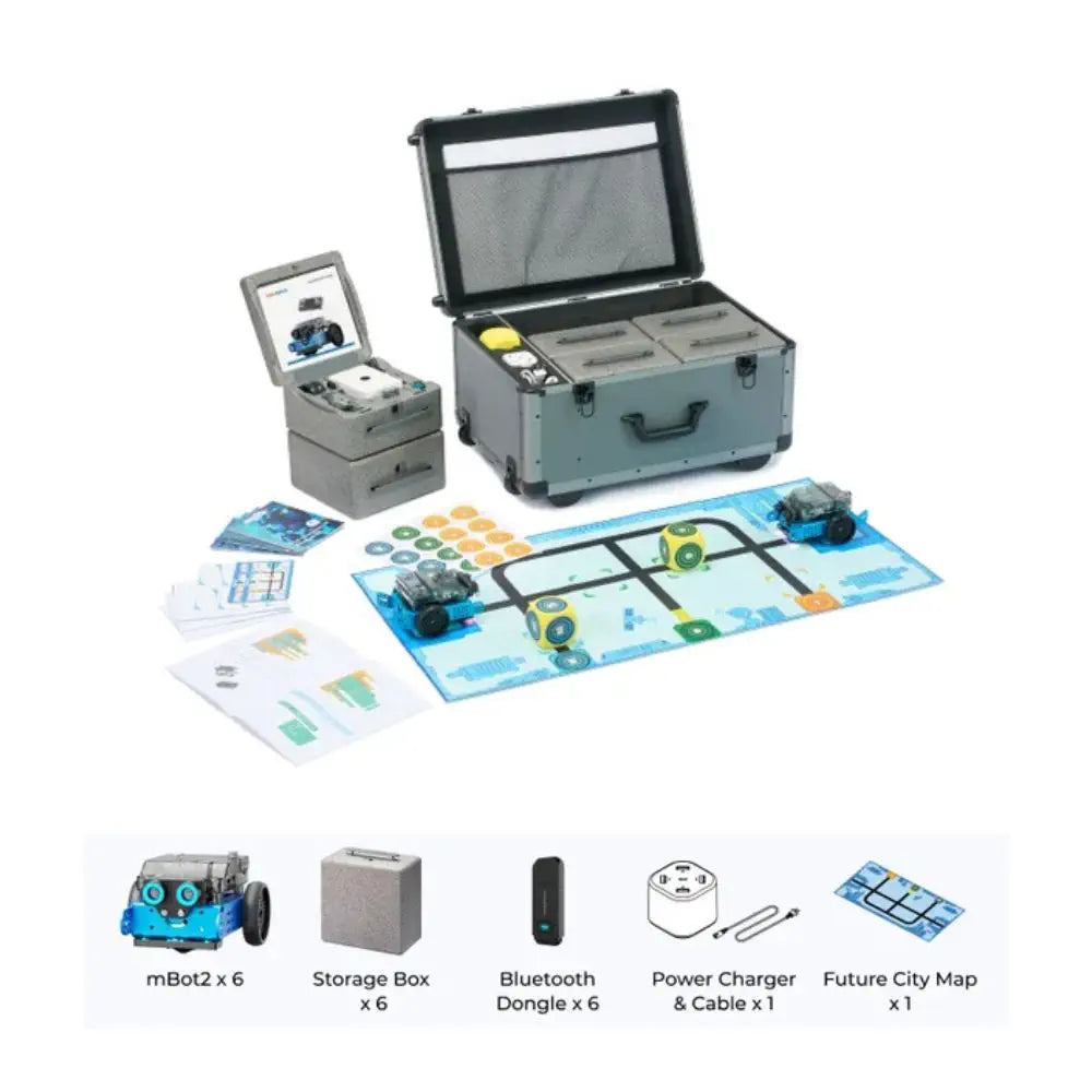 Makeblock mBot2 Classroom Pack (6 Robots) - RobotShop