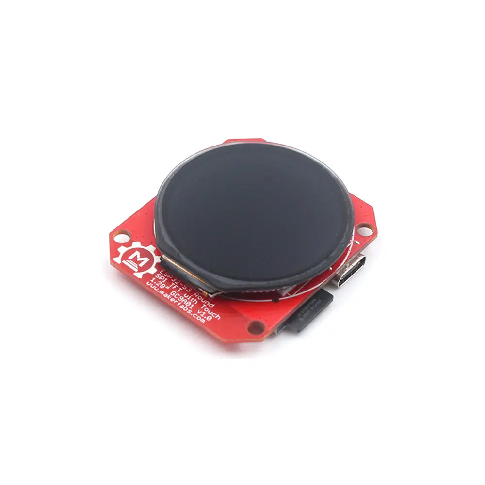 MaTouch Round SPI TFT Display w/ Touch Feature, 1.28 inch, ESP32-S3 ...