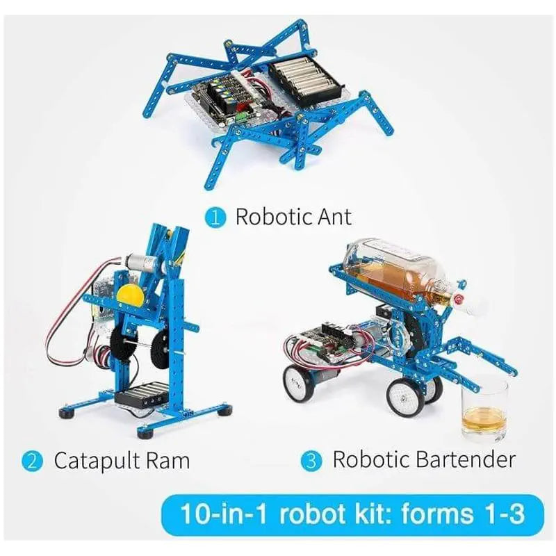 MakeBlock mBot Ultimate 10-in-1 DIY Building Coding Robot Kits For ...