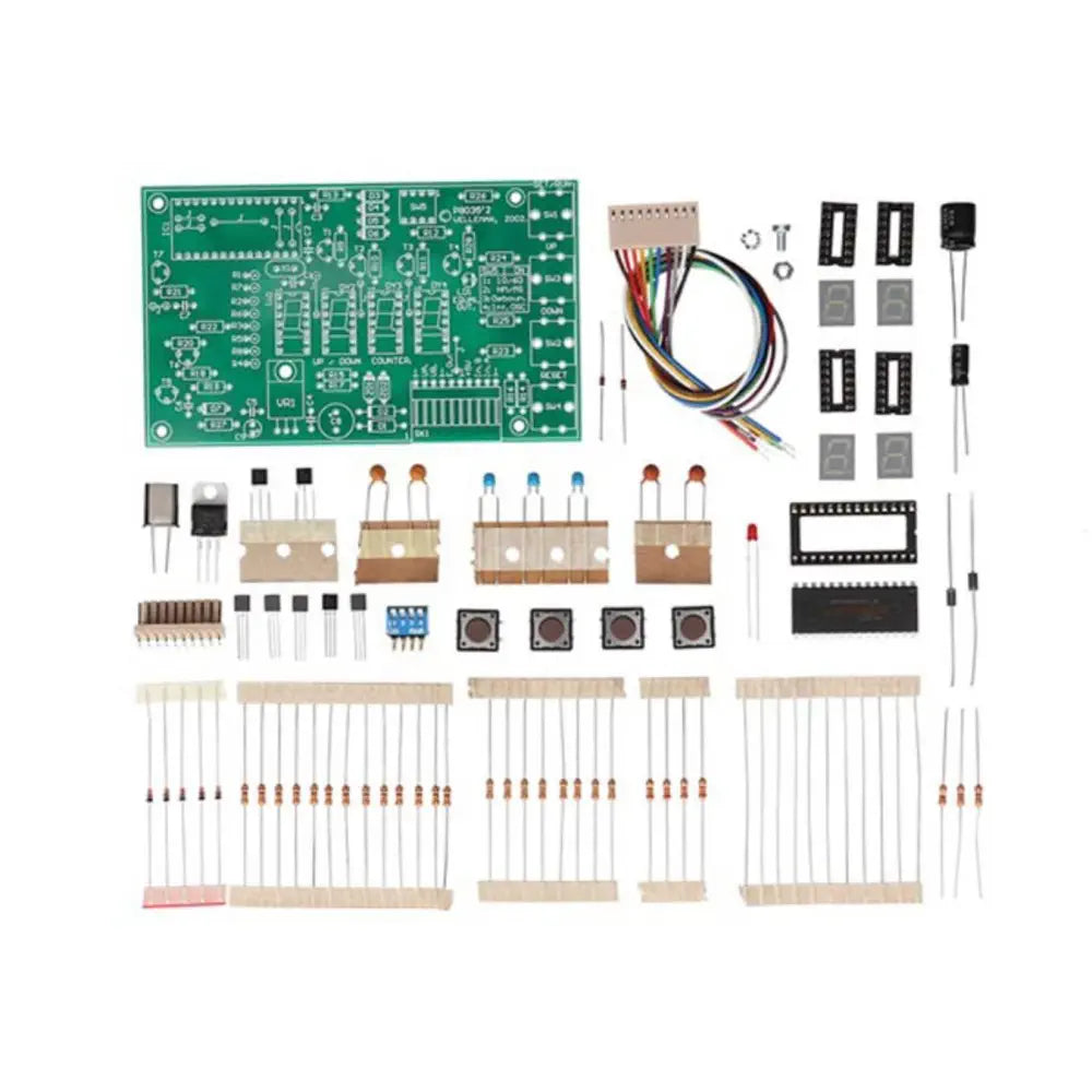 Velleman Multifunctional Up/Down Counter Soldering Kit - RobotShop